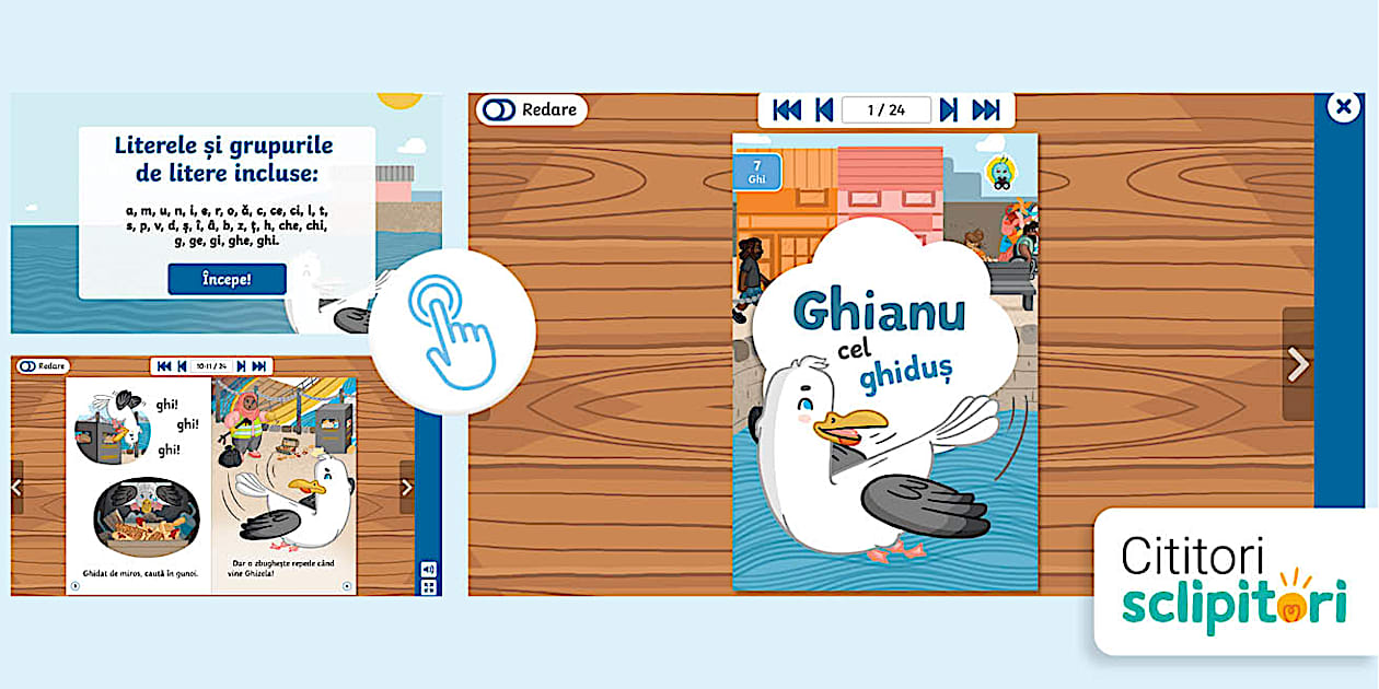 FREE! - Grupul de litere Ghi | Plan de literație Twinkl România