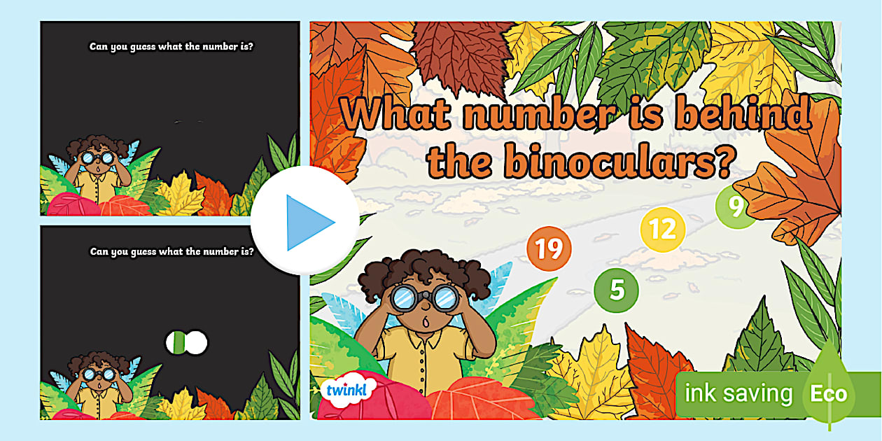 👉 Through the Binoculars 1-20 Game - Twinkl - Maths - Number