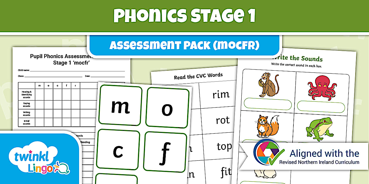 Phonics Stage 1 Assessment Pack (mocfr)