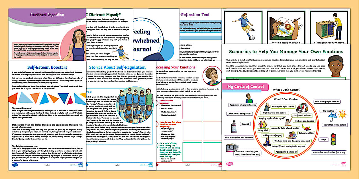 Children's Mental Health Week Emotional Regulation Activities