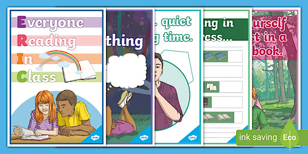 Class Reading Posters (teacher made) - Twinkl