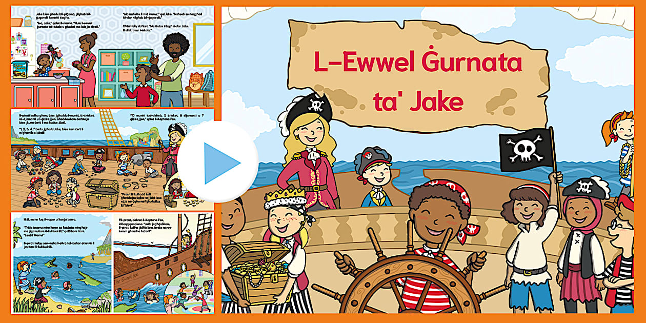 Preżentazzjoni: L-Ewwel Ġurnata ta' Jake (Lehrer gemacht)