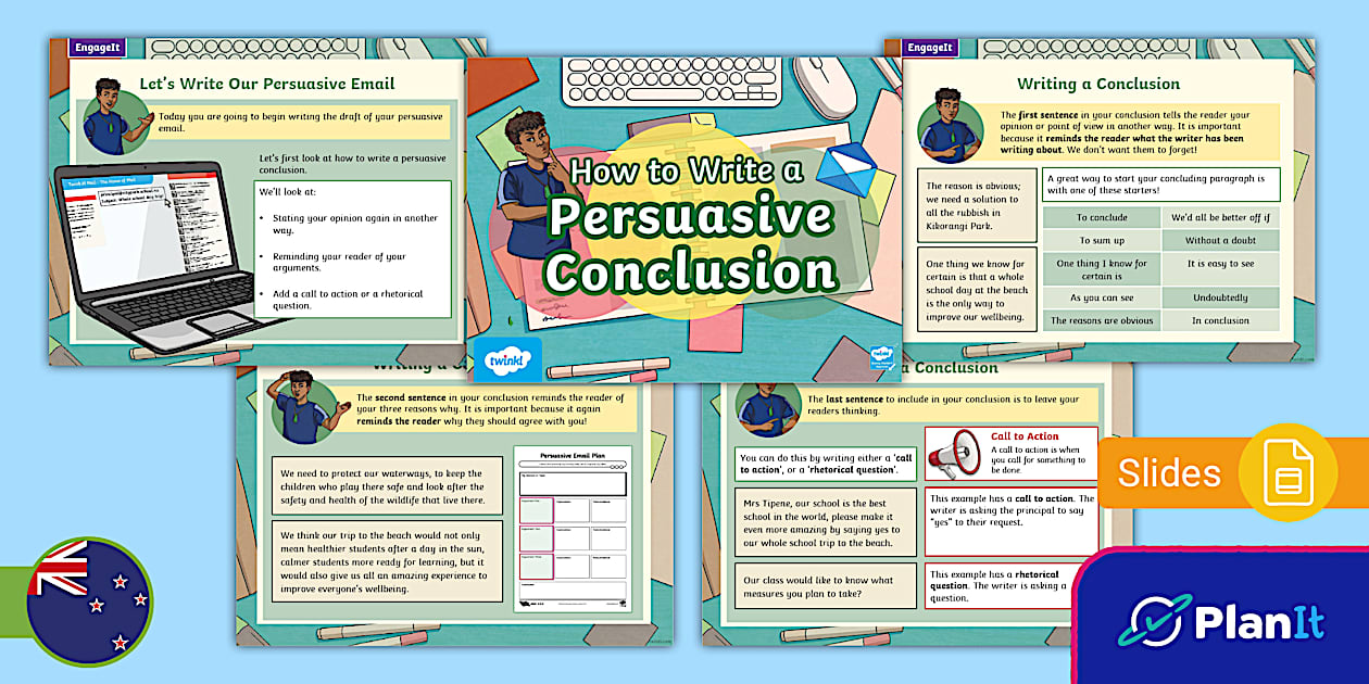 Phase 2 Writing to Persuade Emails Lesson 6: Writing a Persuasive ...