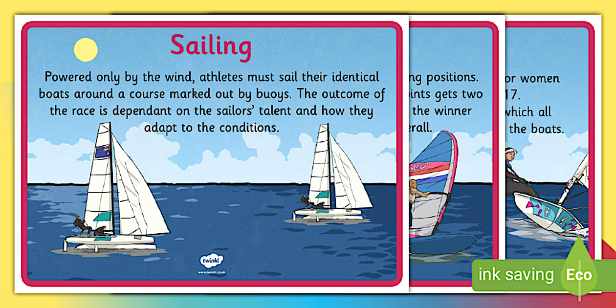 Sailing Display Facts (teacher made) - Twinkl
