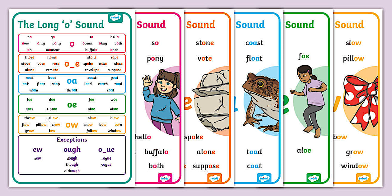 Long o Sound Display Posters (teacher made) - Twinkl