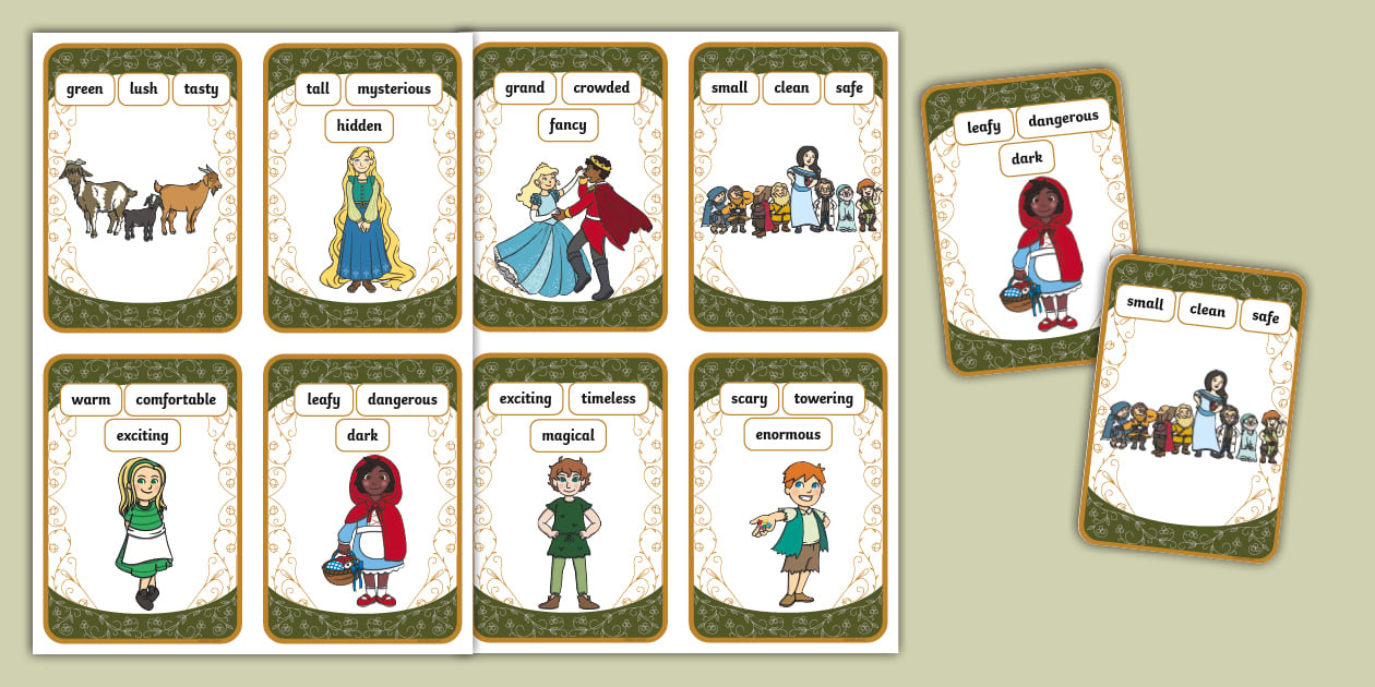 Guess the Setting Flashcards Game (teacher made) - Twinkl