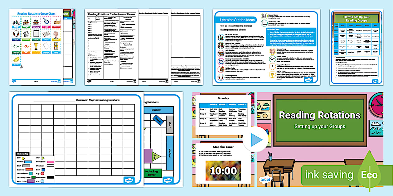 Teacher's Guided Reading Starter Pack (Hecho por educadores)