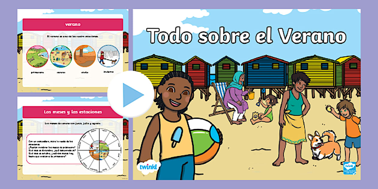 PowerPoint: Todo sobre el verano (Hecho por educadores)