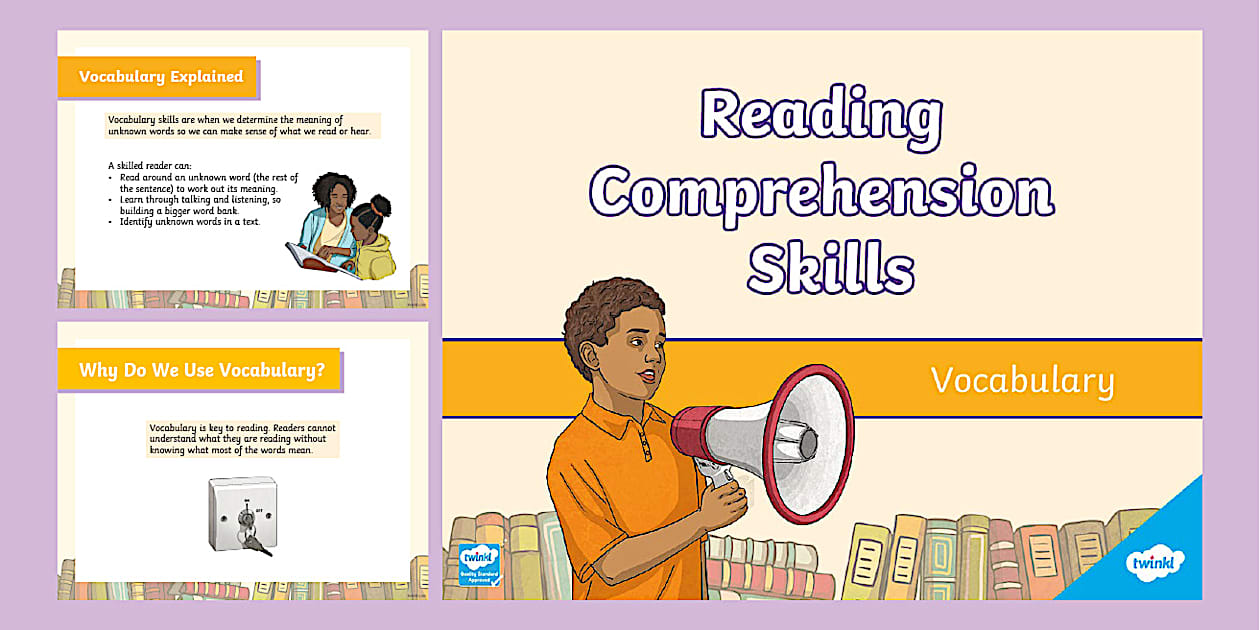Reading Comprehension Skills: Vocabulary PowerPoint (Year 5-6)
