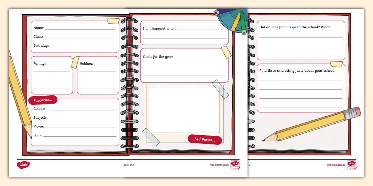 Back To School Fact File (teacher made) - Twinkl