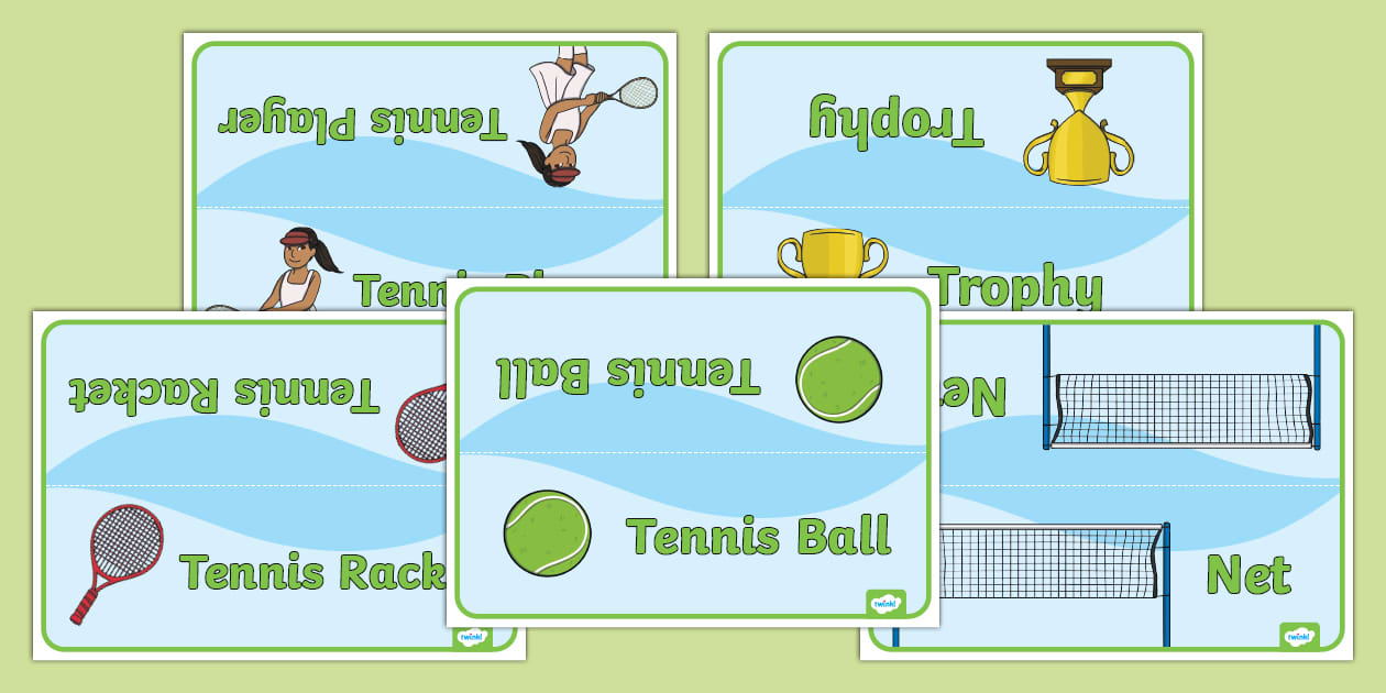 Wimbledon Table Signs (teacher made) - Twinkl