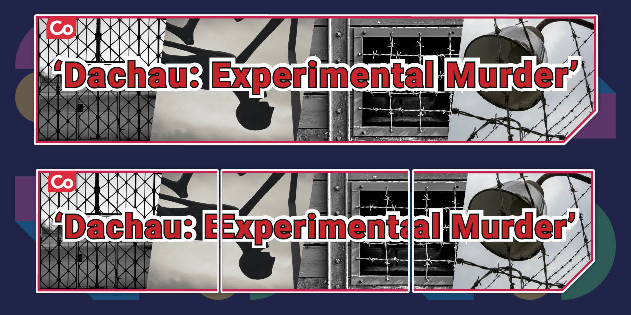 'Dachau: Experimental Murder' Display Banner (teacher made)