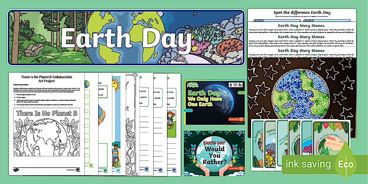 Earth Day Resource Pack Foundation - Year 2 (Teacher-Made)