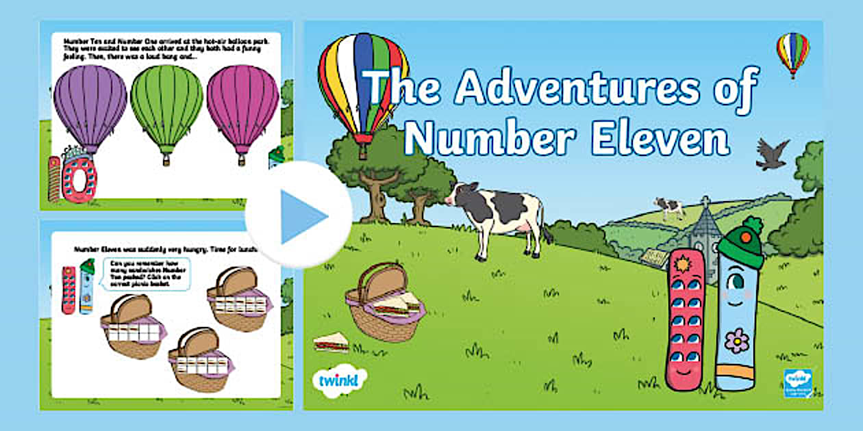 👉 The Adventures of Number Eleven PowerPoint - Twinkl