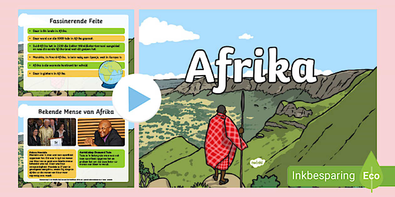 Afrika PowerPoint (teacher made) - Twinkl