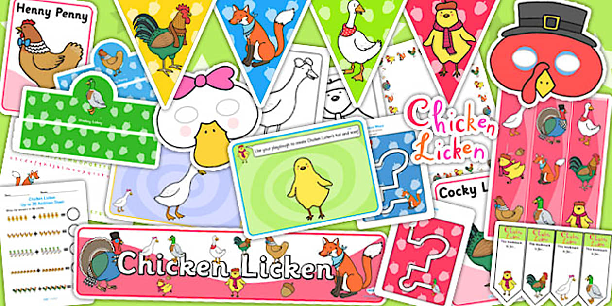 Chicken Licken Resource Pack (Teacher-Made) - Twinkl