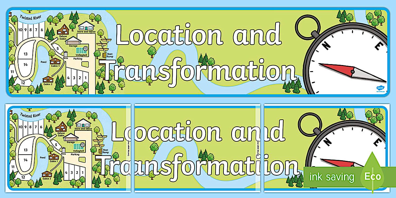 Transformation Banner | Display Banner | Maths | Twinkl | NZ