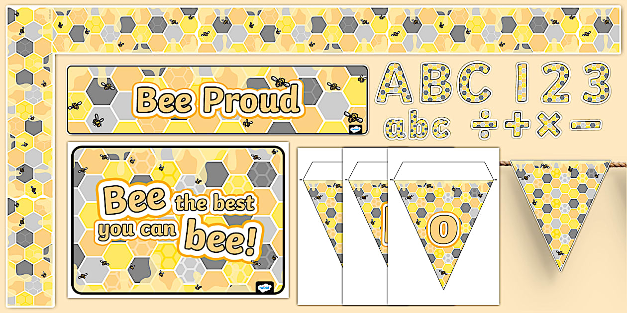 Ultimate Bee Classroom Display Pack (Teacher-Made) - Twinkl