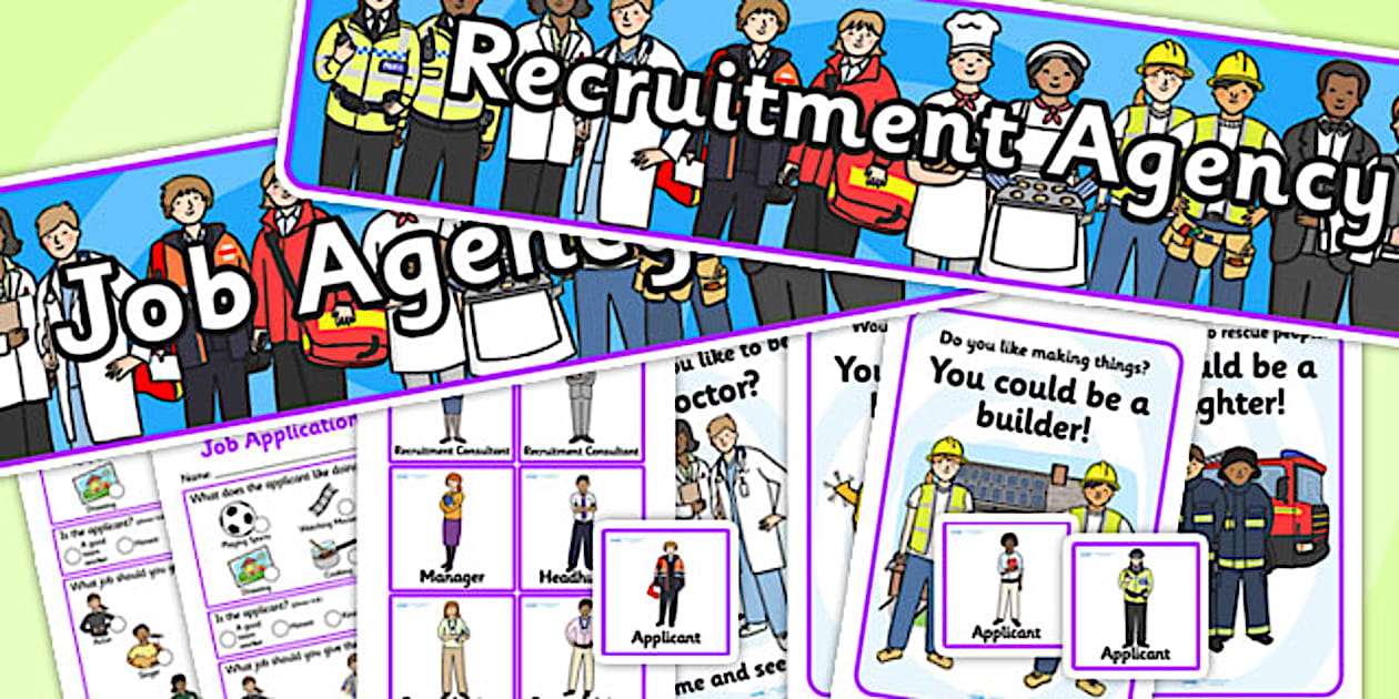 Recruitment Agency Role Play Pack-recruitment agency, role play, pack, role