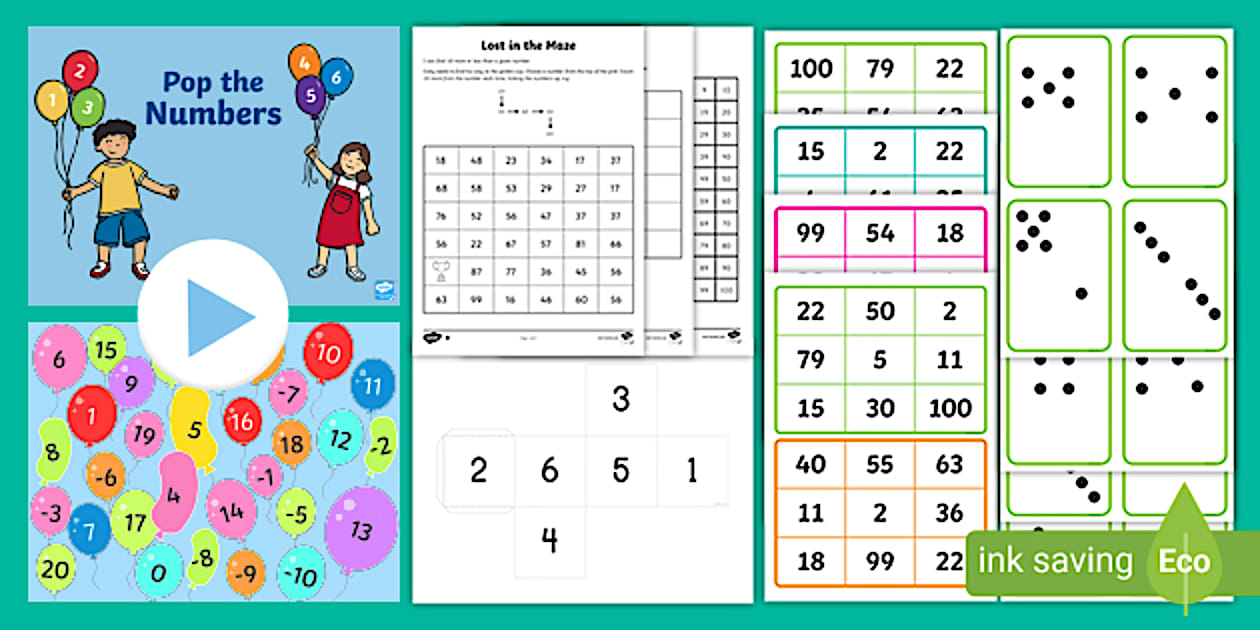 Maths Week Games | 1st/2nd Class Resources | Twinkl - Twinkl