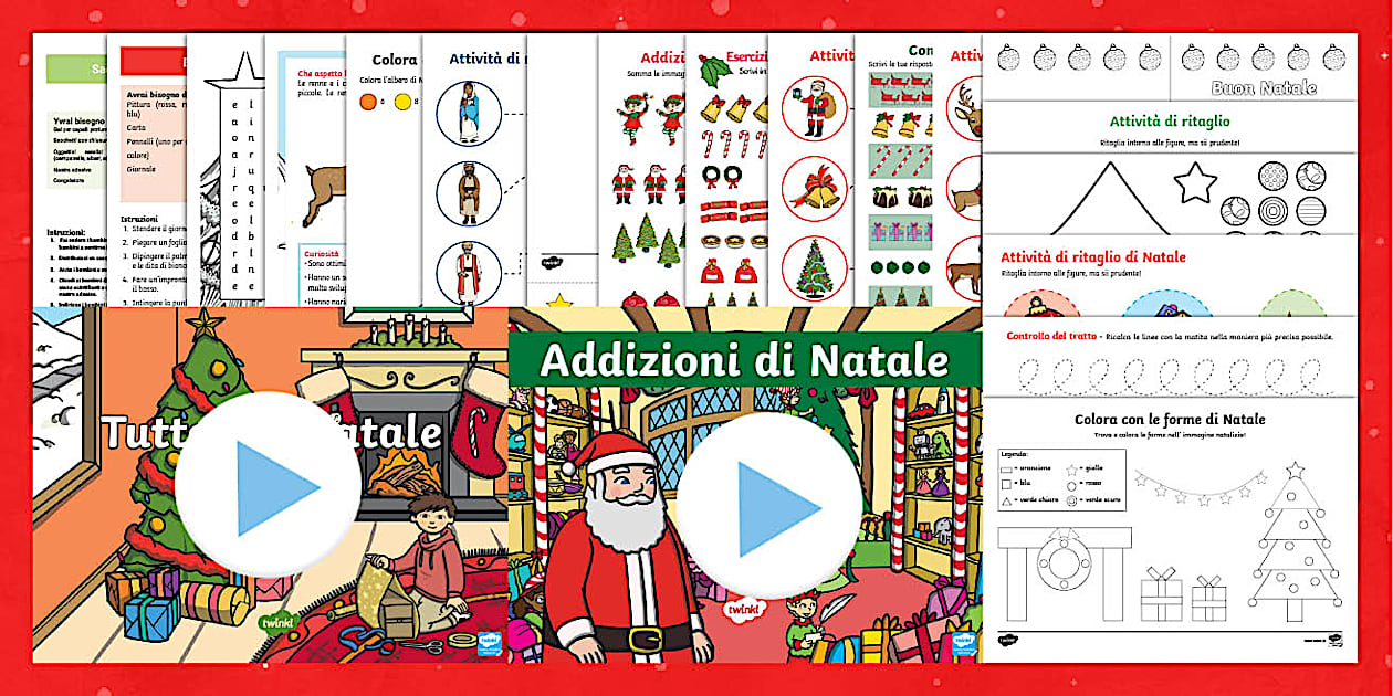 Pacco risorse BES Natale (teacher made) - Twinkl