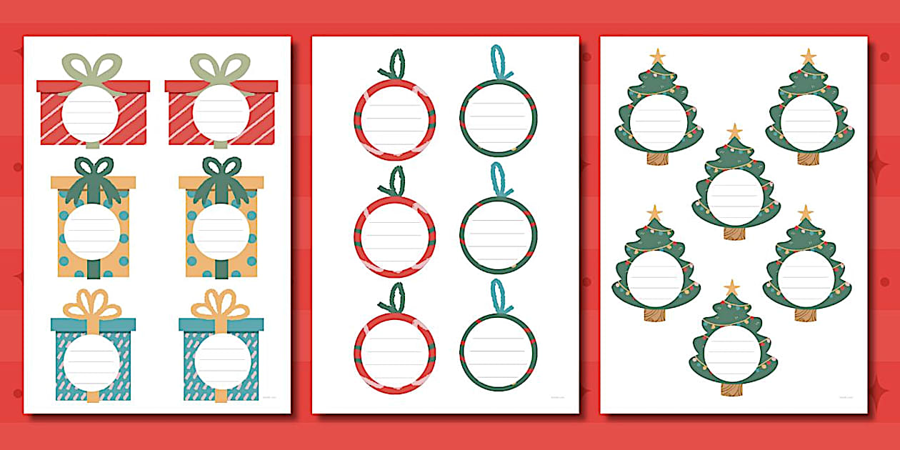 Christmas Class Compliments Display Cut-Outs (Teacher-Made)