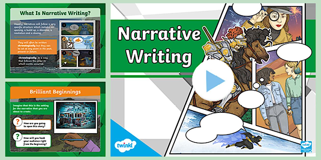 Narrative Writing KS2 PowerPoint - Features of a Narrative
