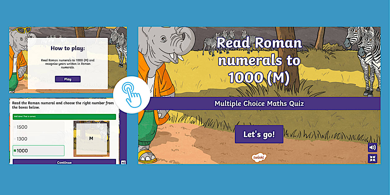 👉 Read Roman Numerals KS2 Maths Matching Game - Twinkl