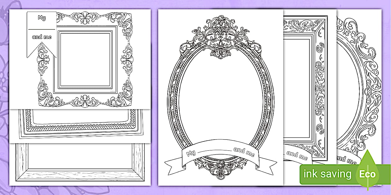 Care That Counts: Mother's Day 'My .... And Me' Frames KS2