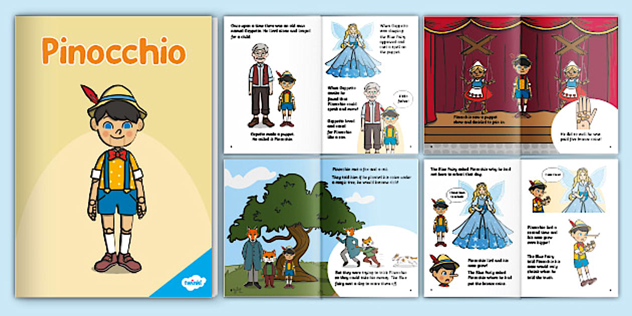 Pinocchio eBook (teacher made) - Twinkl