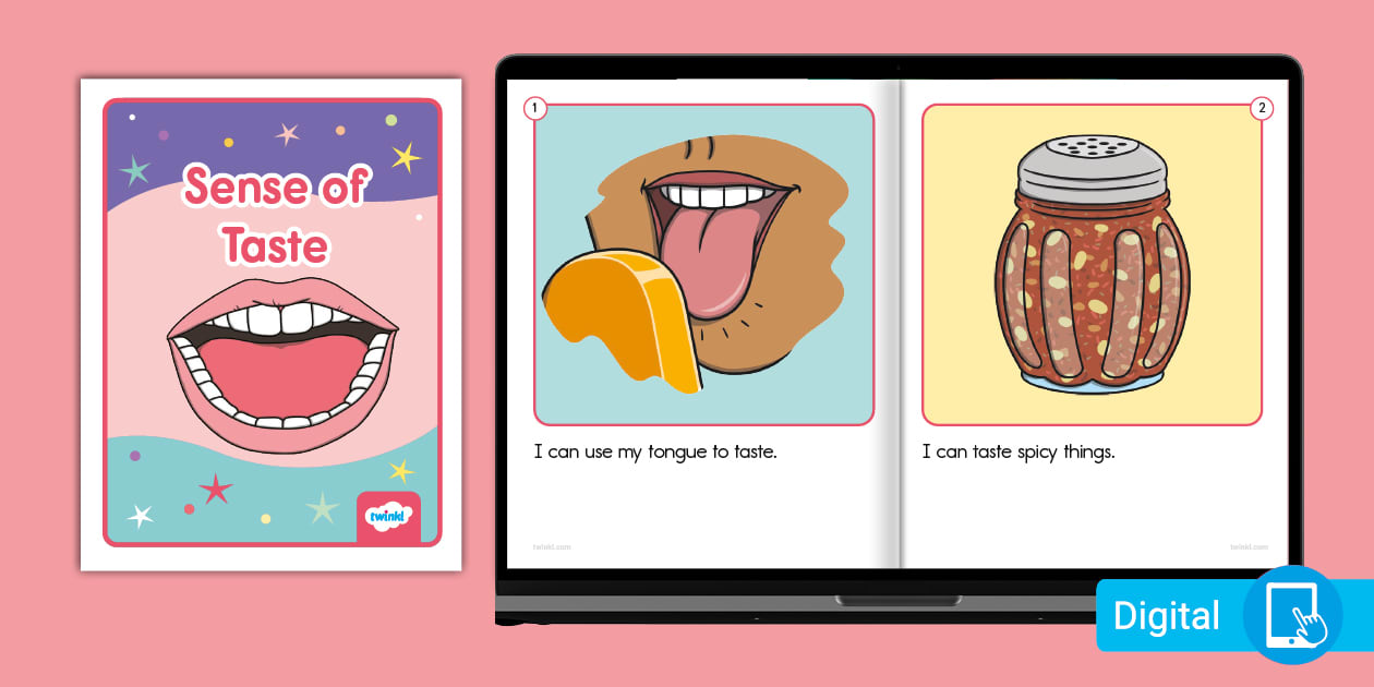 Sense of Taste Early Emergent Reader eBook (teacher made)