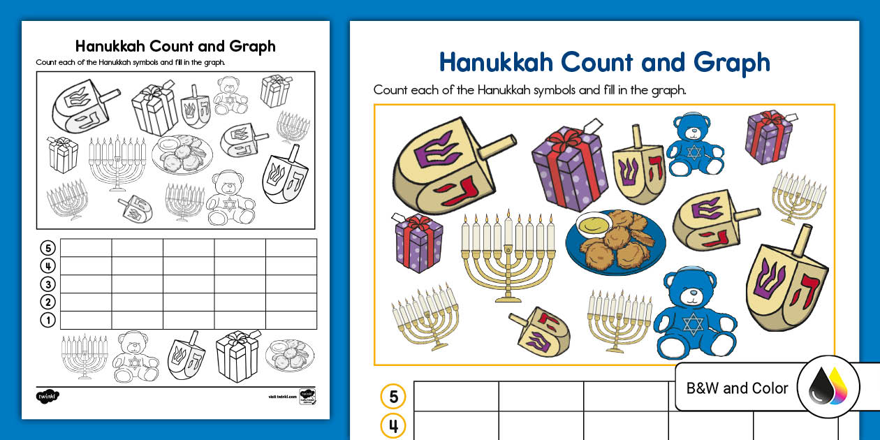 Hanukkah Math Activities I Twinkl Canada (teacher made)
