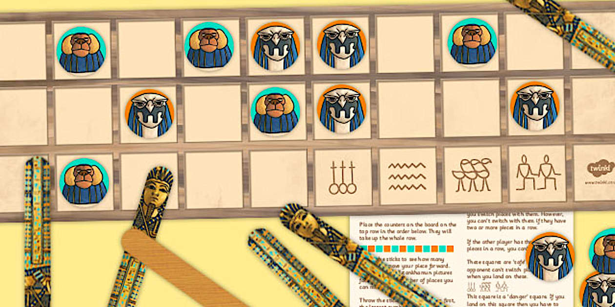 Ancient Egypt Game - KS2 - World History Resources - Twinkl