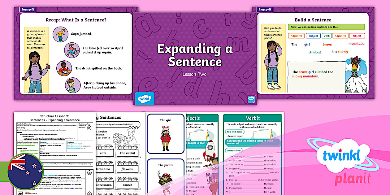 During the second year: Sentences: Expanding a Sentence With Adjectives