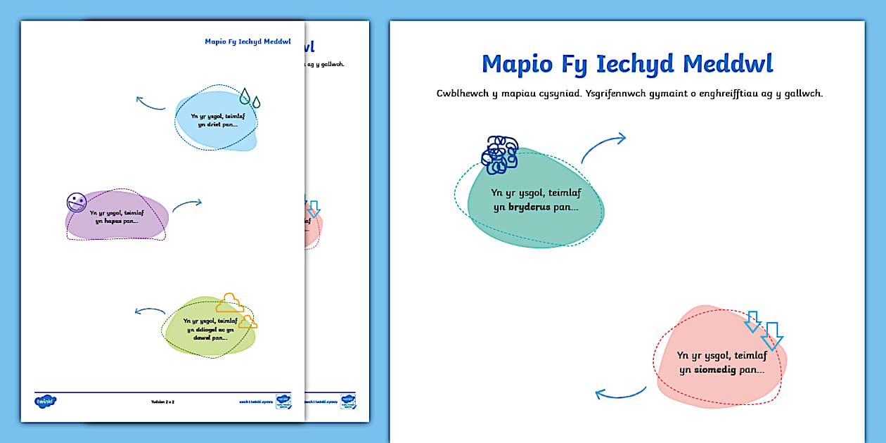 Fy Emosiynau Newidiol: Mapio Fy Iechyd Meddwl