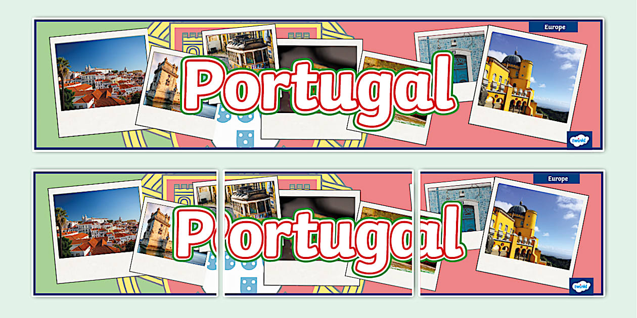 KS2 Portugal Display Banner (teacher made) - Twinkl