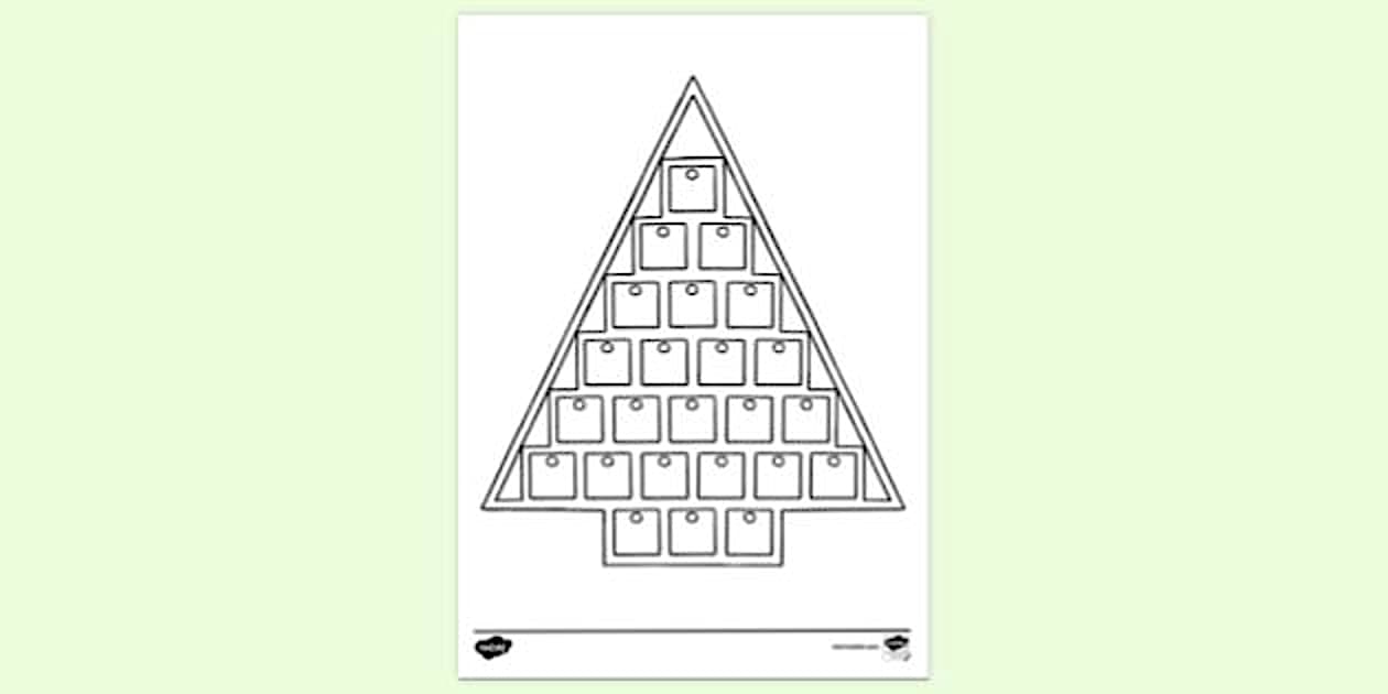 Advent Colouring Page to Print - Colouring Resources