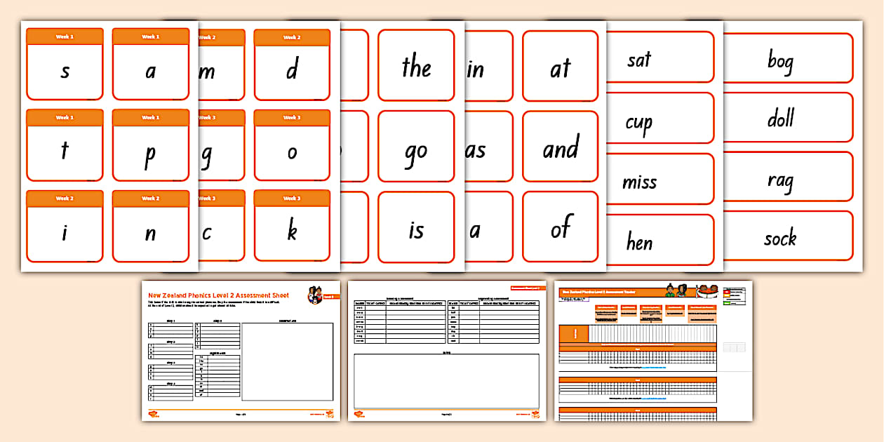 Twinkl Phonics Level 2: Assessment Pack