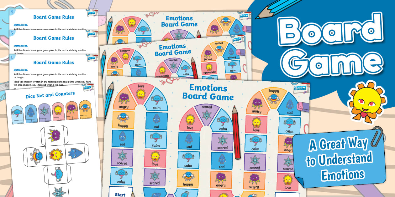 Changing Emotions Board Game | F-2 Australia | Teacher-Made