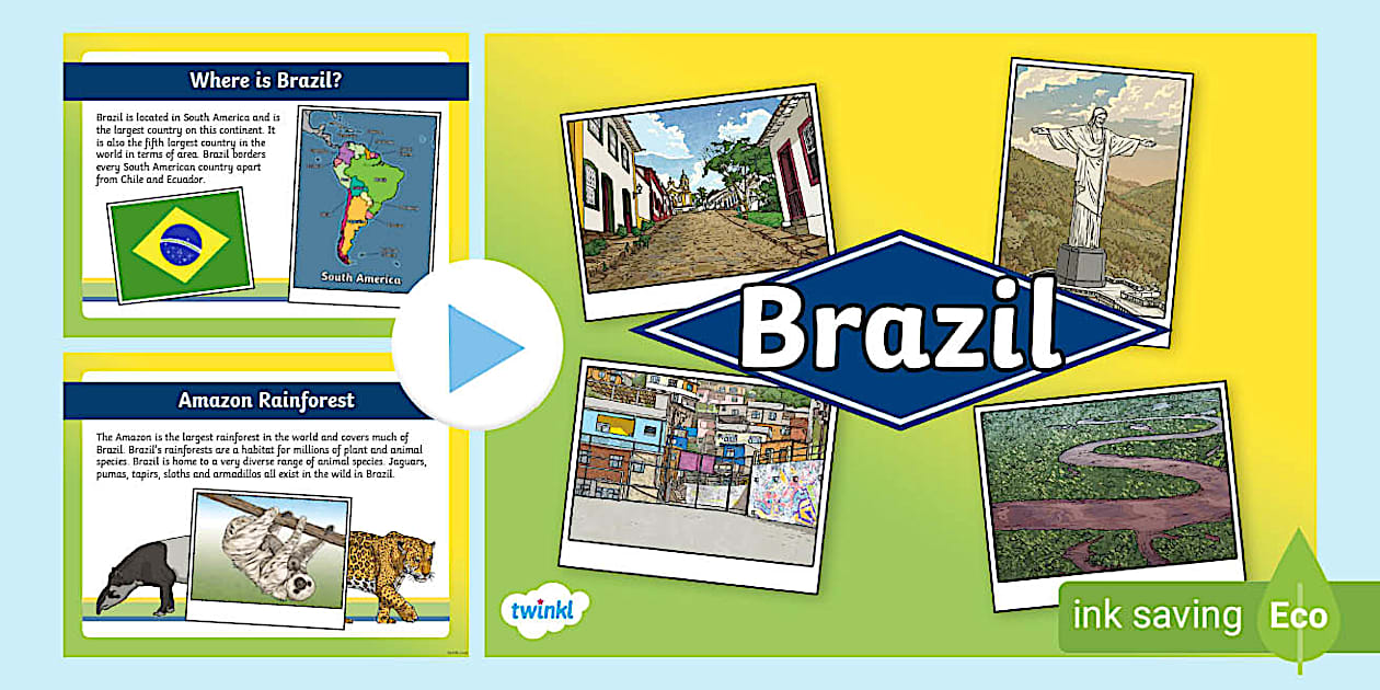Brazil (PowerPoint) (Hecho por educadores) - Twinkl