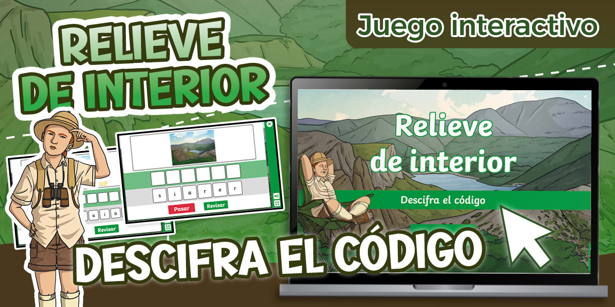 Descifra el código: Relieve de interior