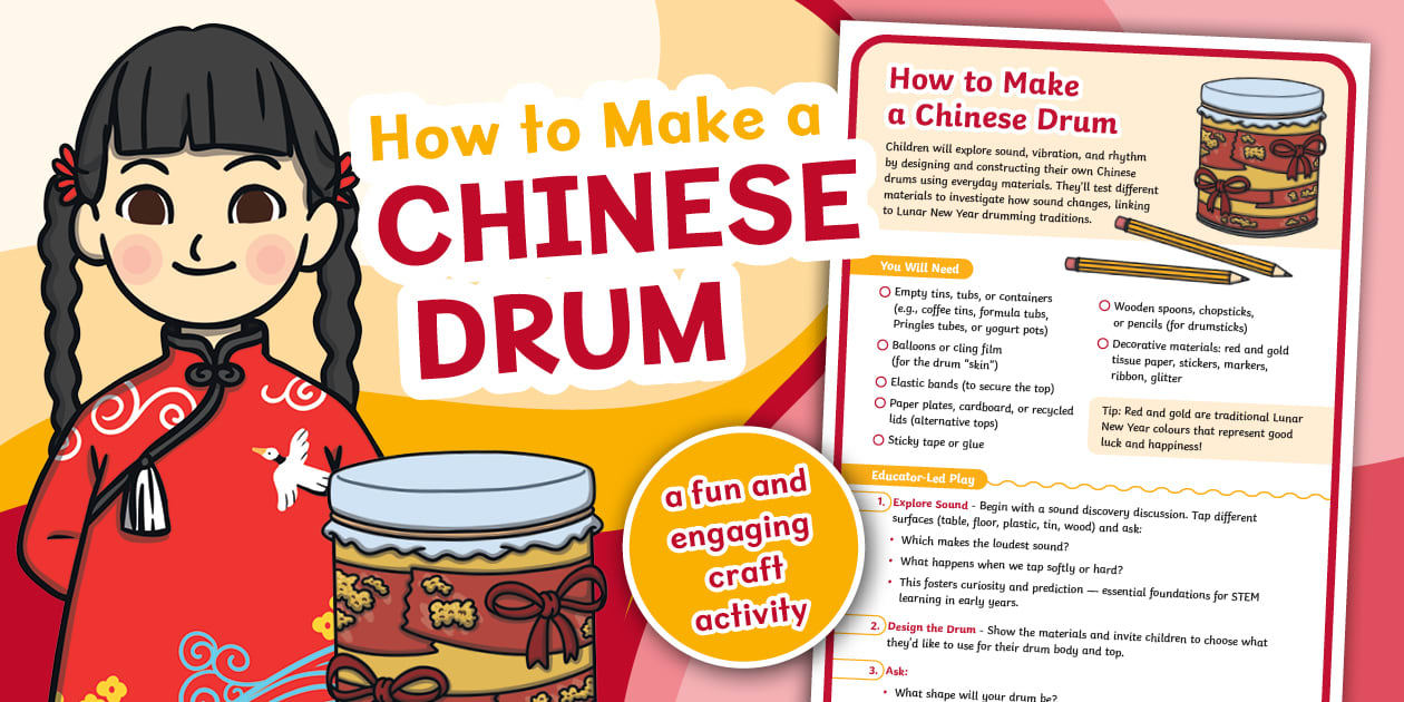 How to Make a Chinese Drum