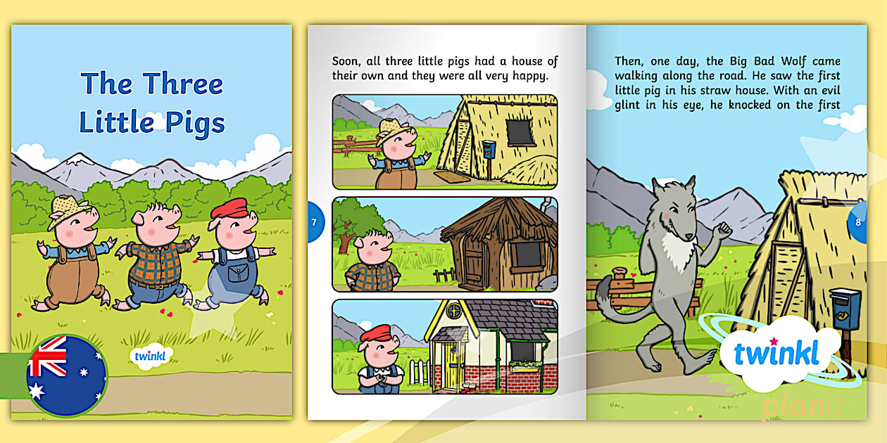 Year 1 Traditional Tales: The Three Little Pigs eBook