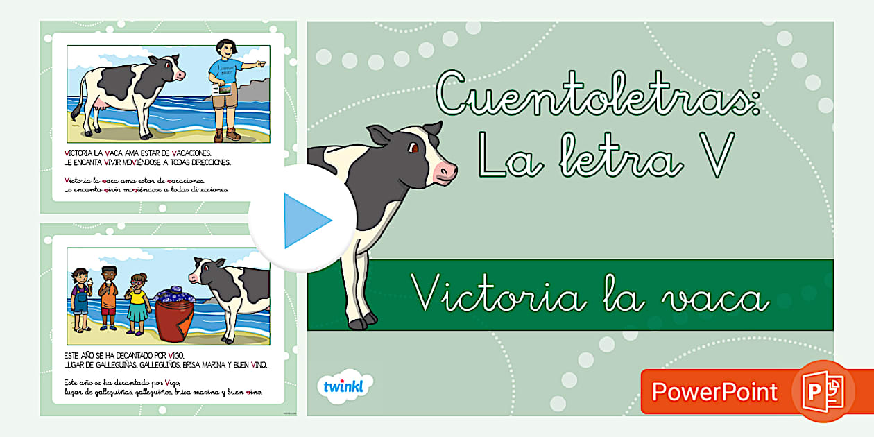 Cuentoletras: La letra V