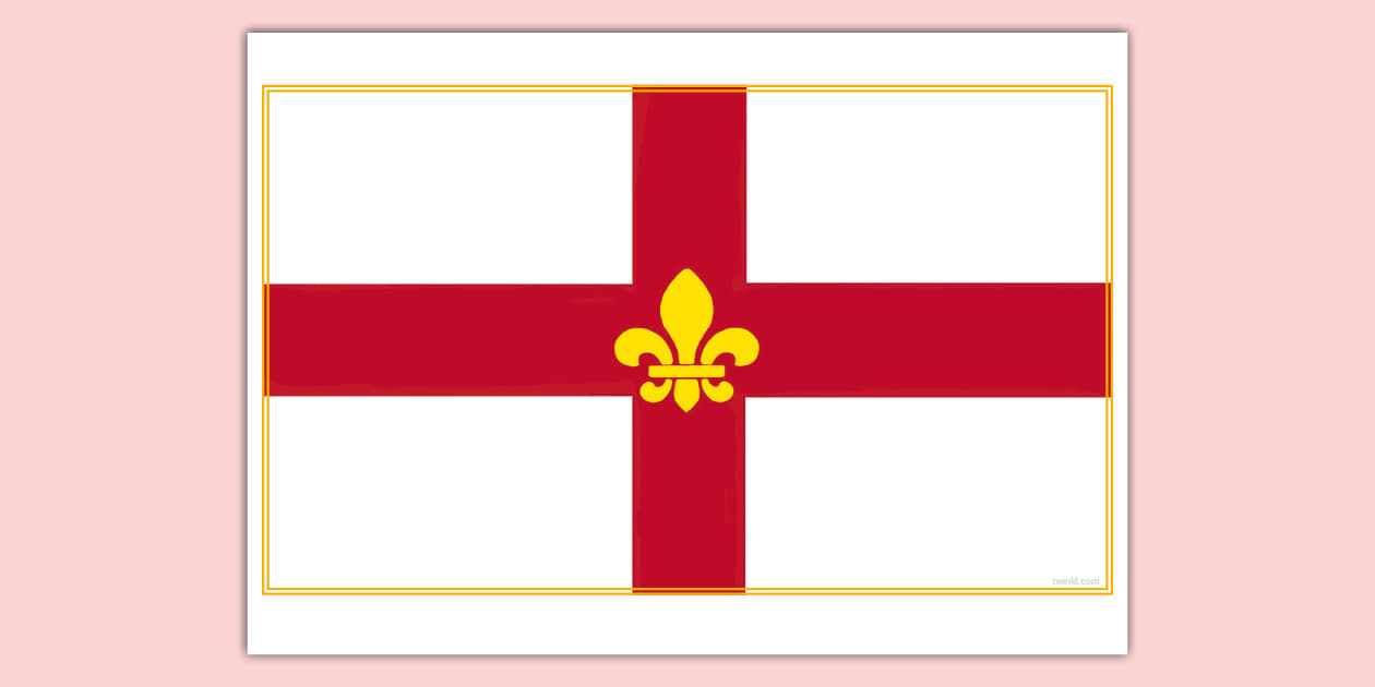 Lincolnshire Flag Display Poster (Teacher-Made) - Twinkl