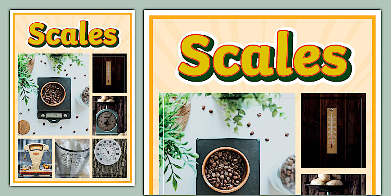 👉 Scales Photo Display Poster - Twinkl Displays - Twinkl 👉 Scales Photo Display Poster - Twinkl Displays - Twinkl