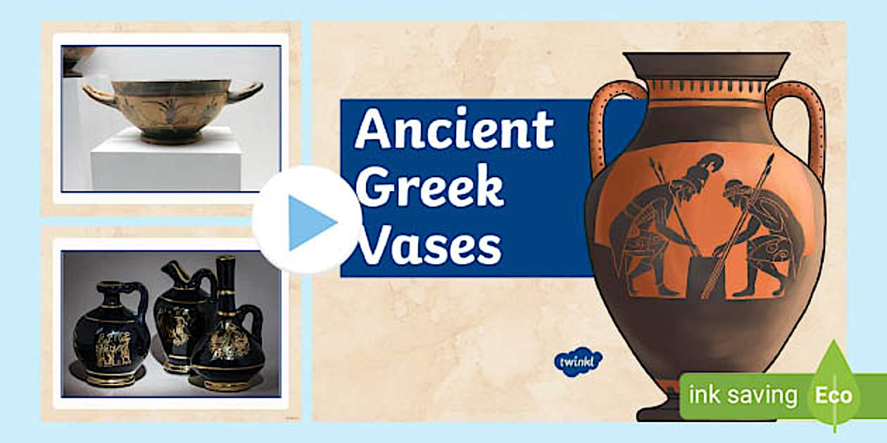 Ancient Greek Pottery - Photo PowerPoint | KS2 Resource