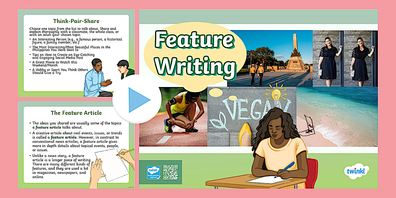 Feature Writing | Grade 8 | Twinkl (teacher made) - Twinkl