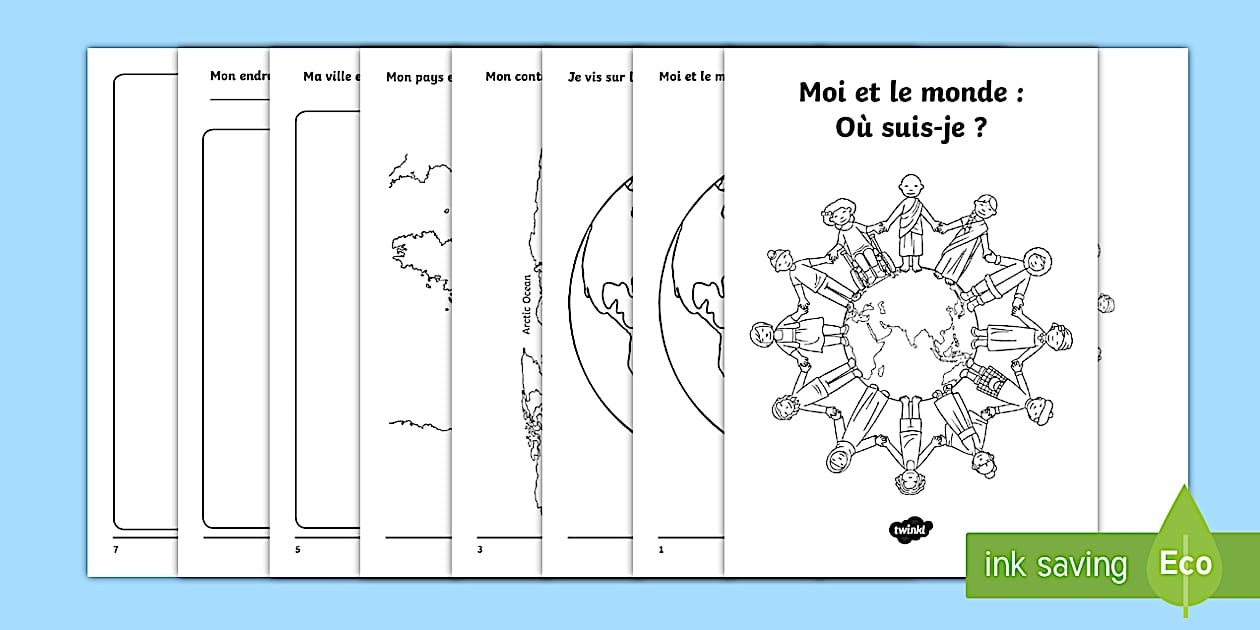 Livret : Où suis-je ? - Twinkl