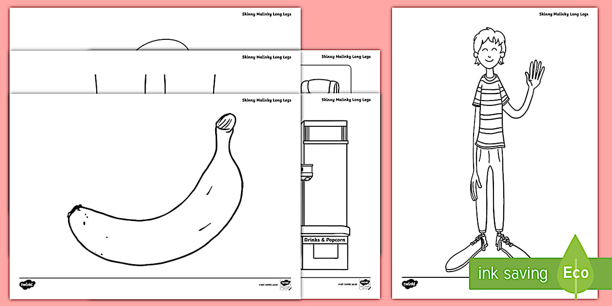 Skinny Malinky Long Legs Coloring Pages (Teacher-Made)